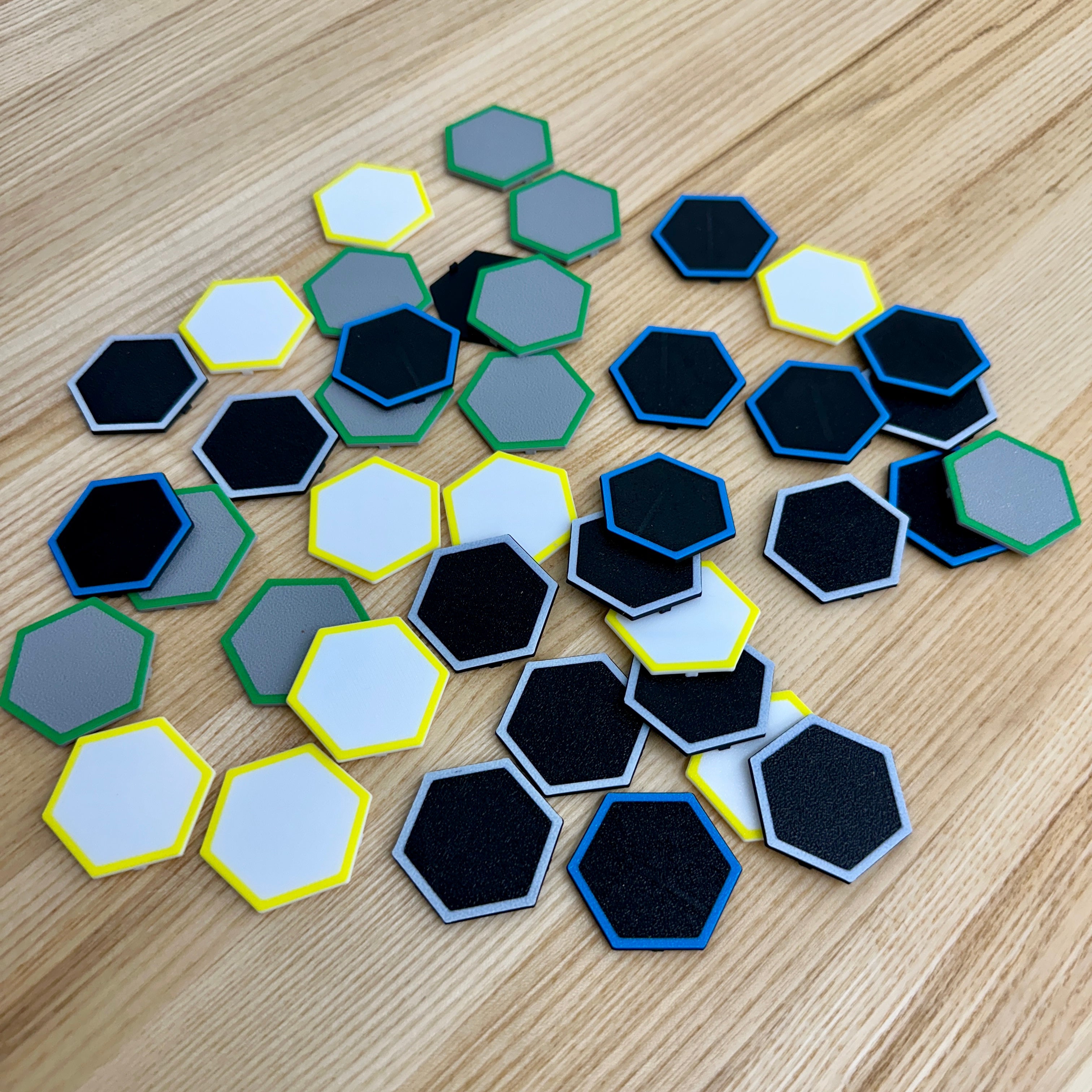 33mm Custom Objective & Marker Hex Tiles | TUF Modular Terrain – The ...